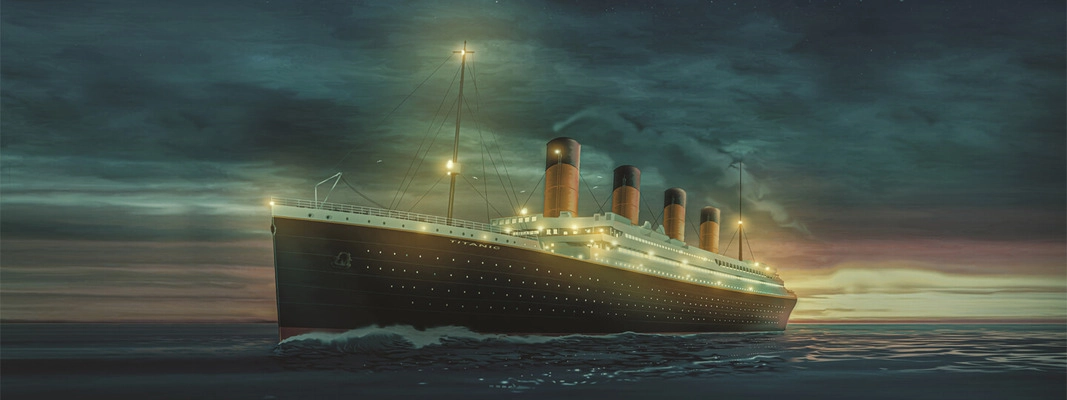 titanic theme night