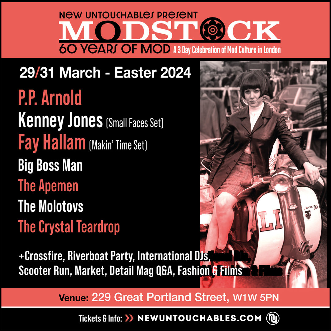 MODSTOCK (60 Years Of Mod), London, Easter 2024 | London, | Festivals.com