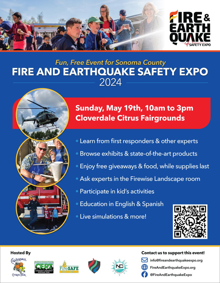 Fire and Earthquake Safety Expo 2024 | Cloverdale, CA | Festivals.com