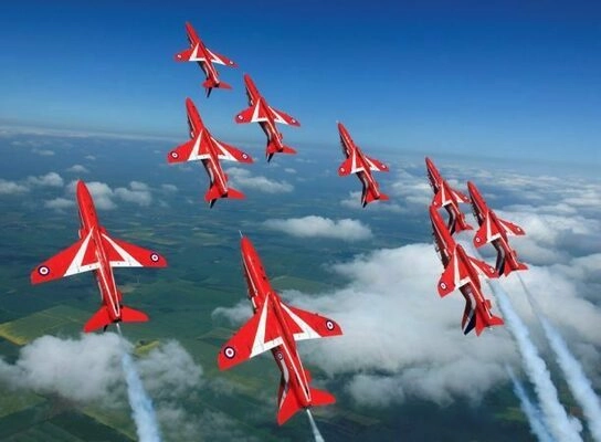 red arrows events